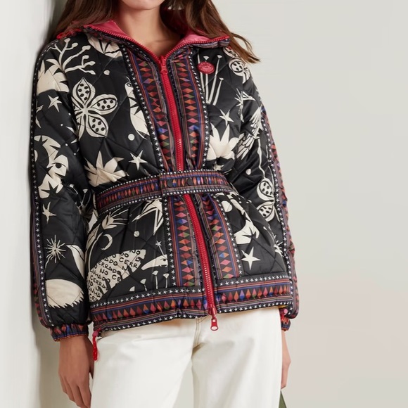 FARM Rio | Jackets & Coats | Farm Rio Cerrado Reversible Puffer Jacket ...